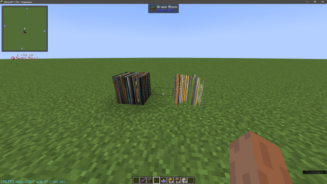 Weird Block texture glitch - MineNest, Mine Nest