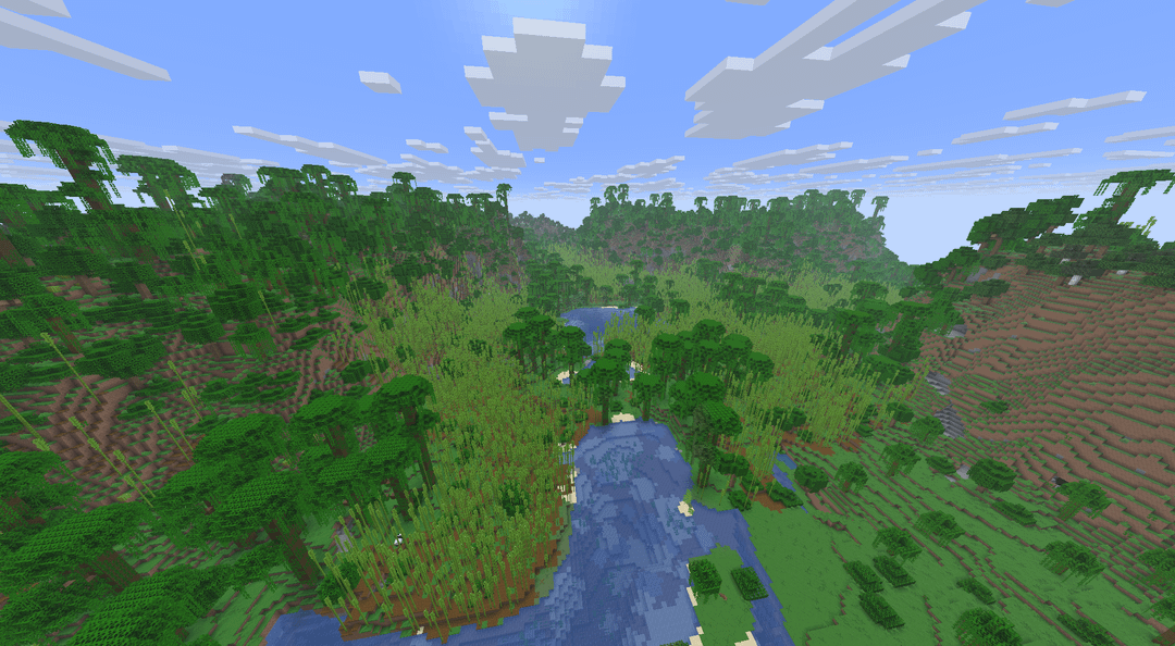 Huge dark oak / Pale forest / bamboo Jungle spawn / Seed ...
