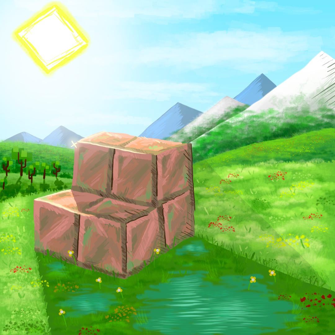 I drew waxed lightly weathered cut copper stairs :3 - MineNest, Mine Nest