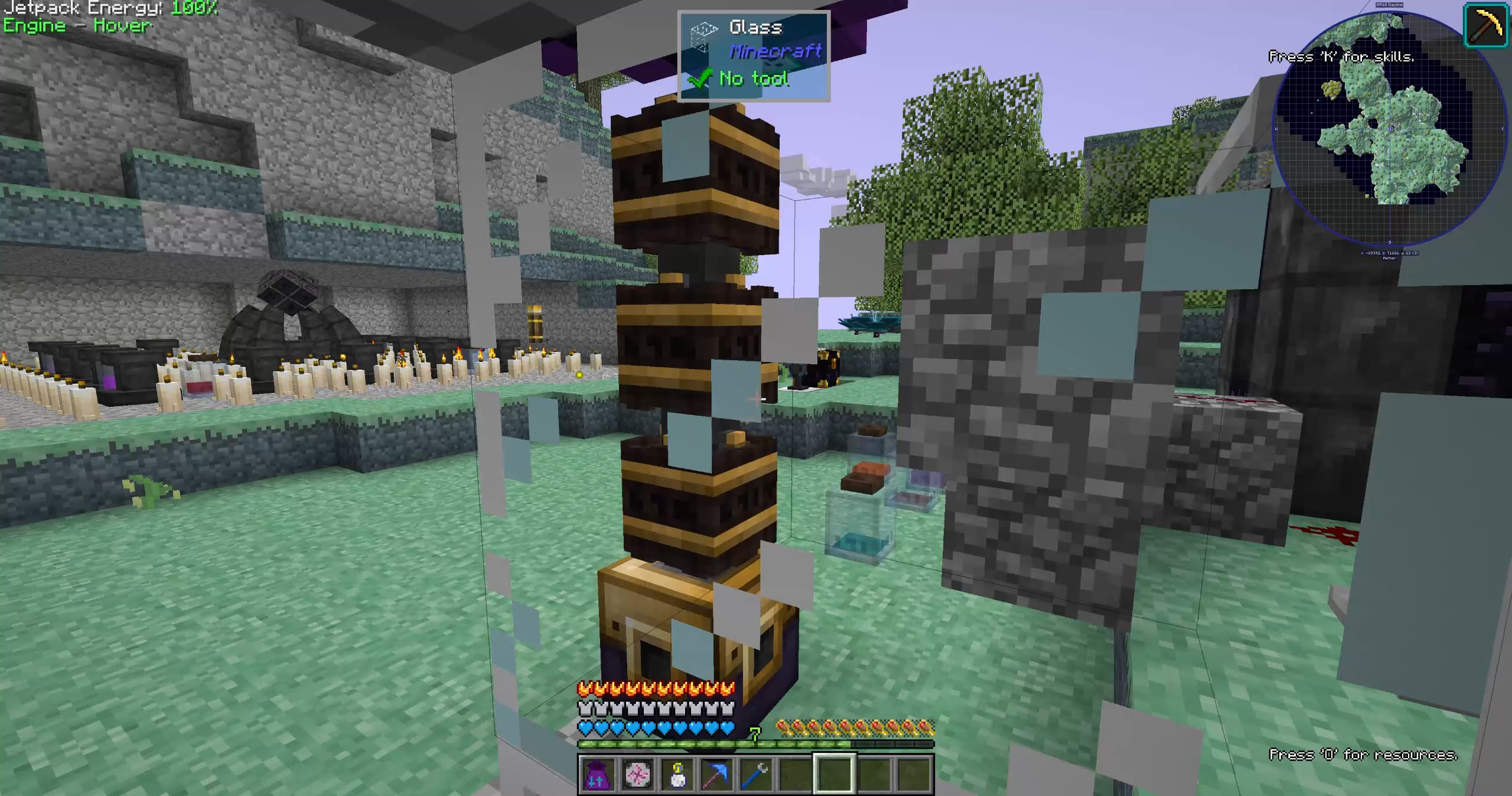 [Meatballcraft] Cursed vis crystal farm - MineNest, Mine Nest