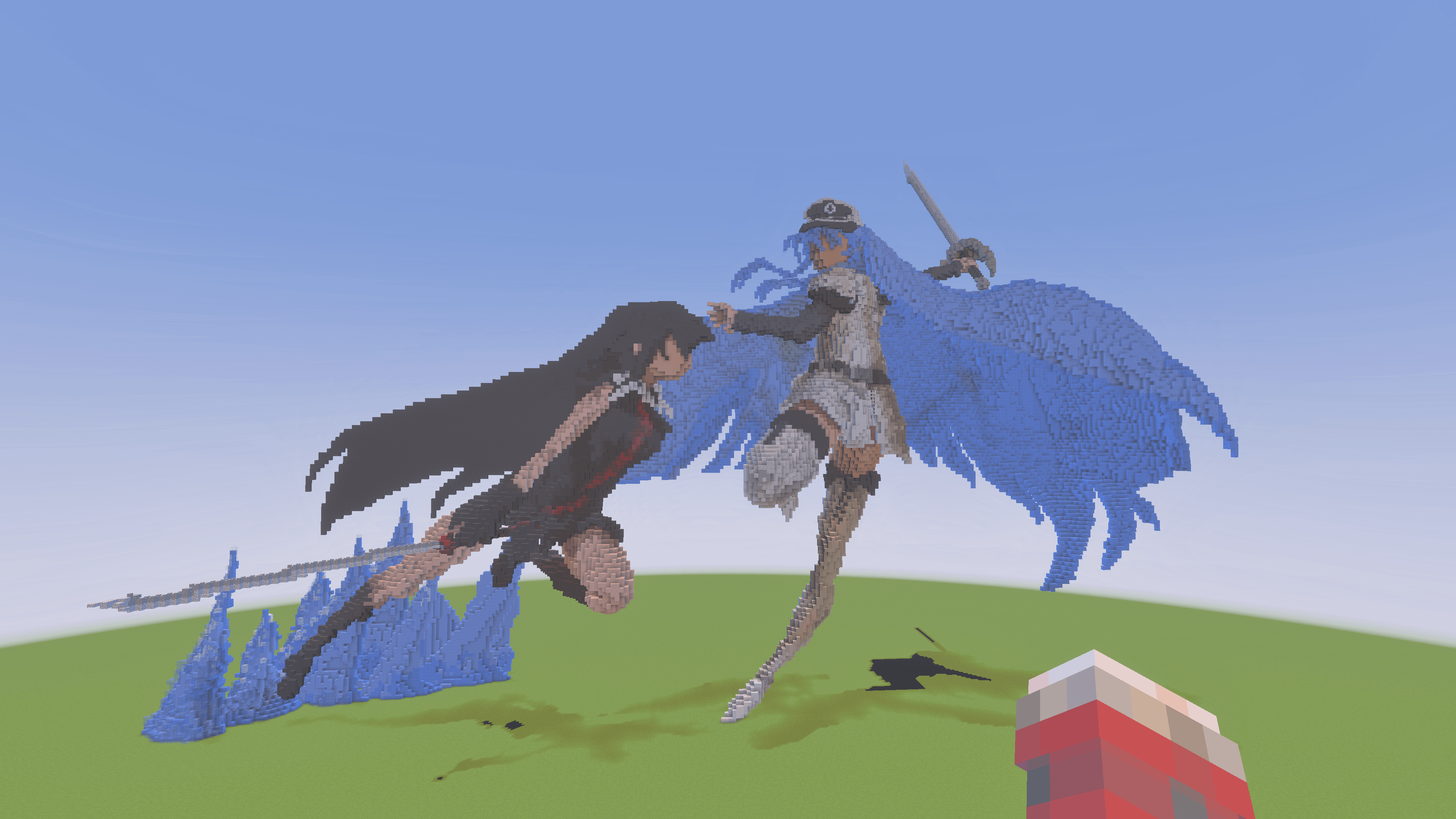 Akame Ga Kill fight in Minecraft - MineNest, Mine Nest