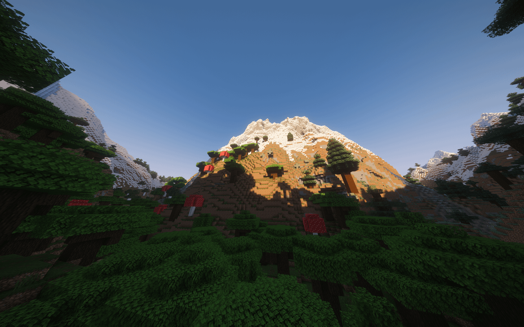 Perfectly photogenic valley around a central peak - MineNest, Mine Nest