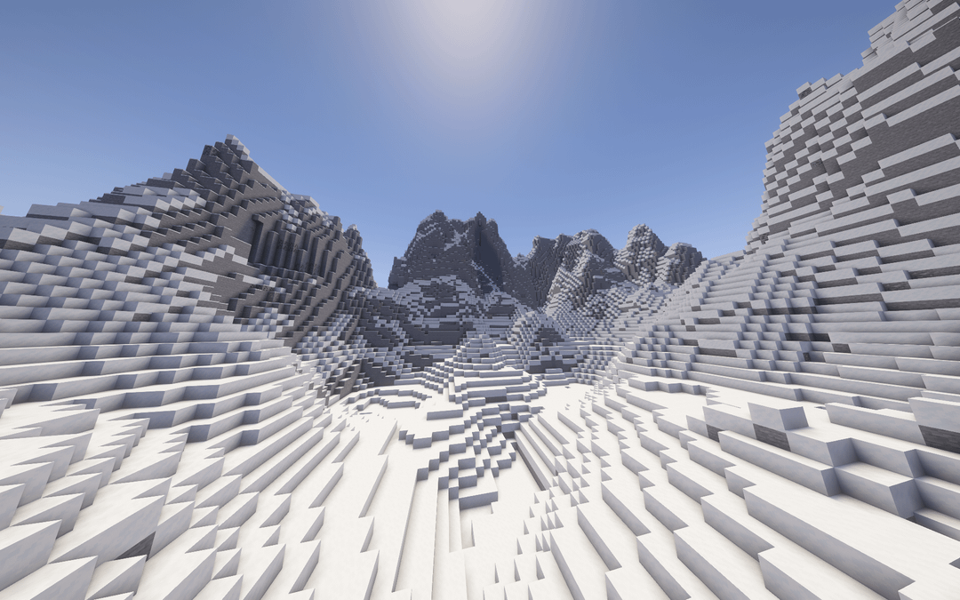 Perfectly photogenic valley around a central peak - MineNest, Mine Nest