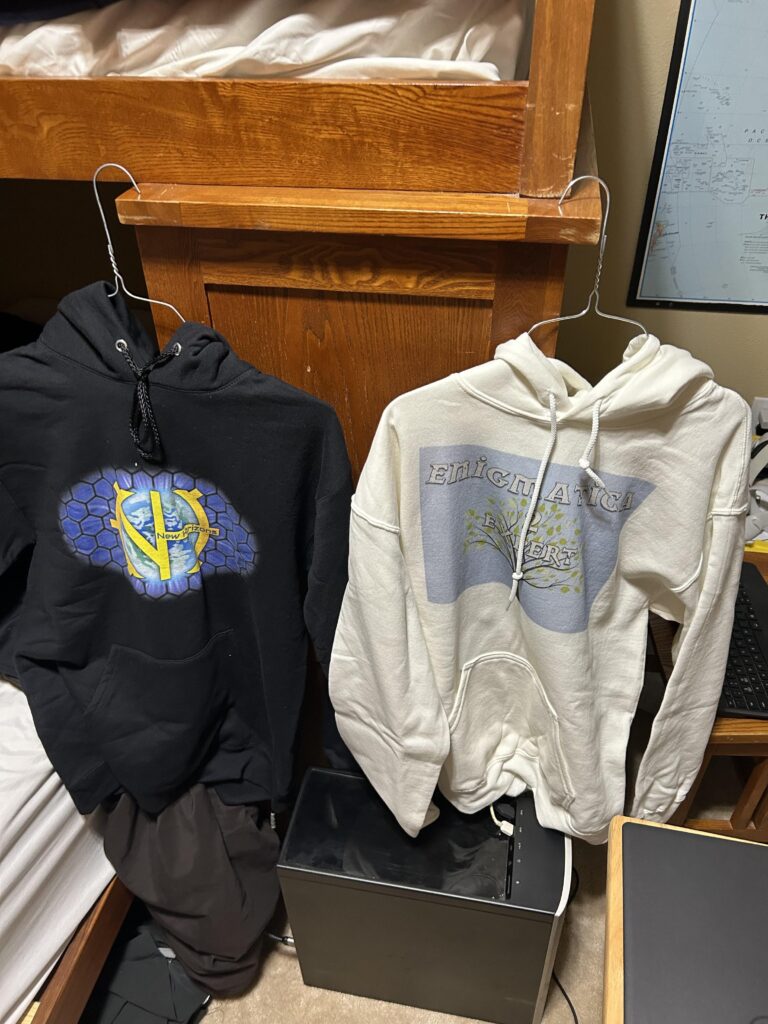 I know this is IRL but I wanted to show off my Modded Minecraft hoodies ...