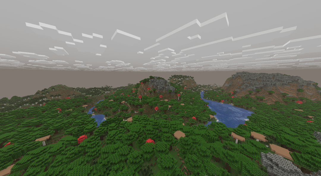 Huge dark oak / Pale forest / bamboo Jungle spawn / Seed ...