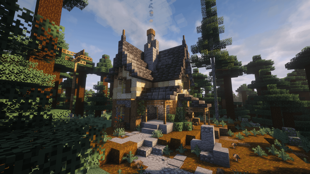 Rural Medieval House - MineNest, Mine Nest