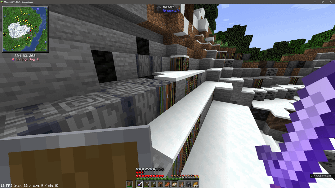 Weird Block texture glitch - MineNest, Mine Nest