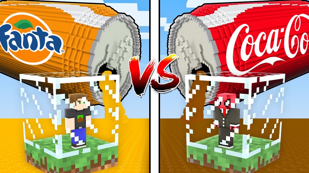 Fanta VS Kola - MineNest, Mine Nest