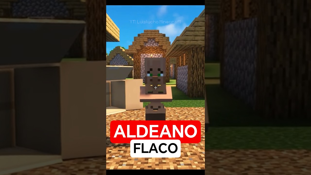 Encontré un ALDEANO FLACO en Minecraft - MineNest, Mine Nest