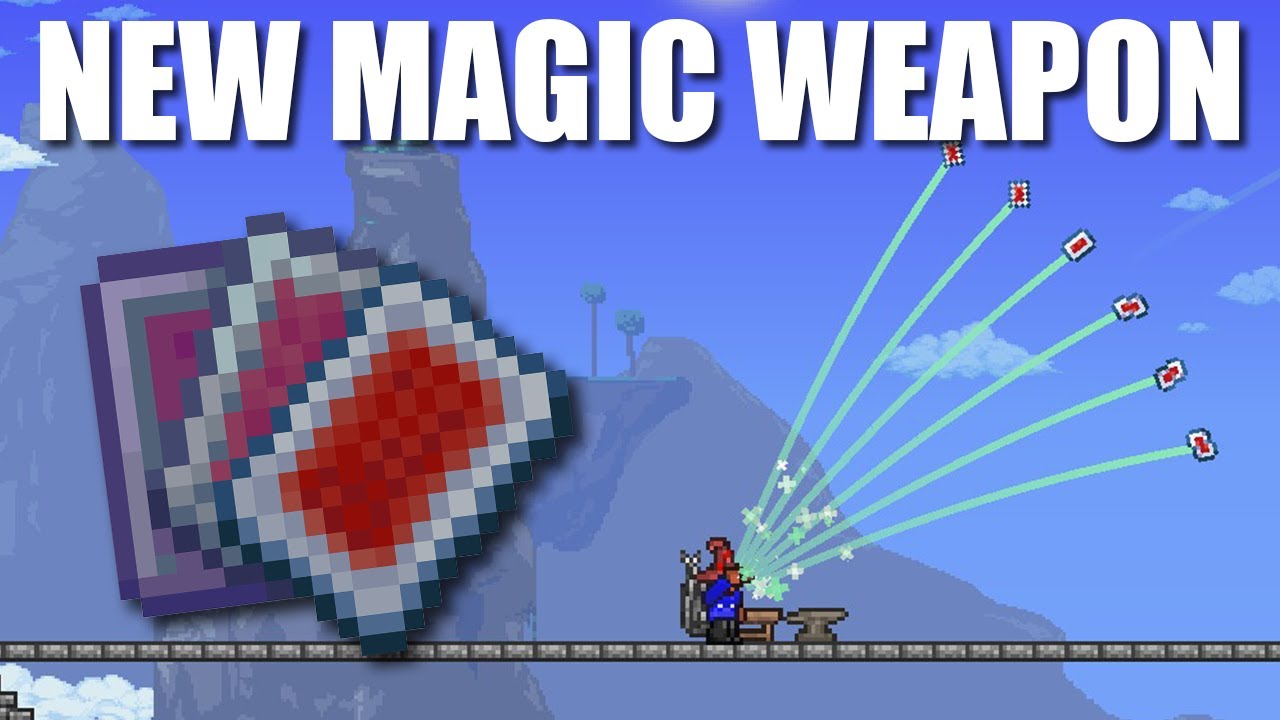 NEW Magic Killing Deck Weapon in Terraria 1.4.5 - MineNest, Mine Nest