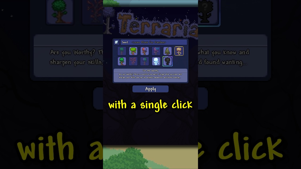 Terraria's 1.4.5 NEW Secret Seeds Are INSANE... - MineNest, Mine Nest