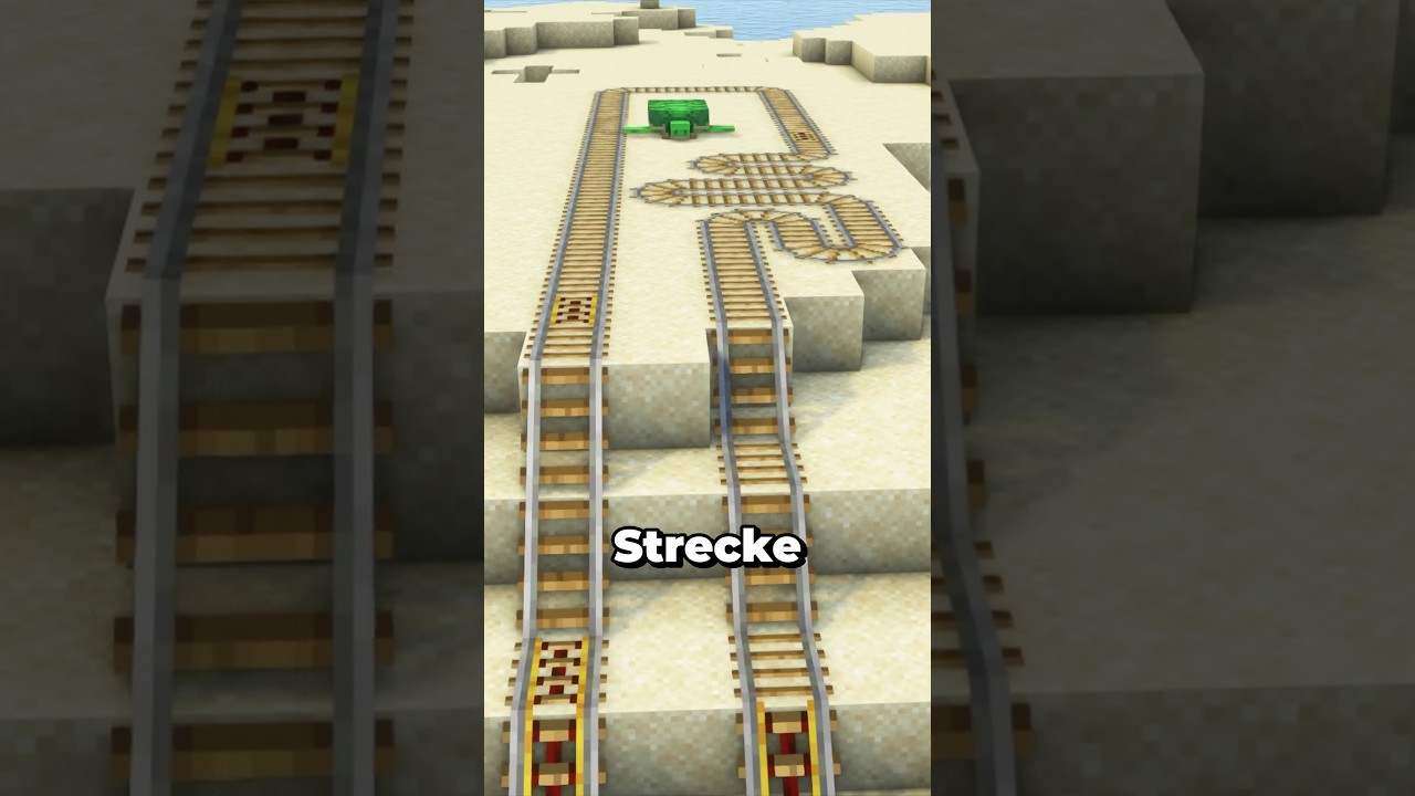 Eine RIESIGE MINECART STRECKE in eurer Minecraft WELT…?! #maggus # ...