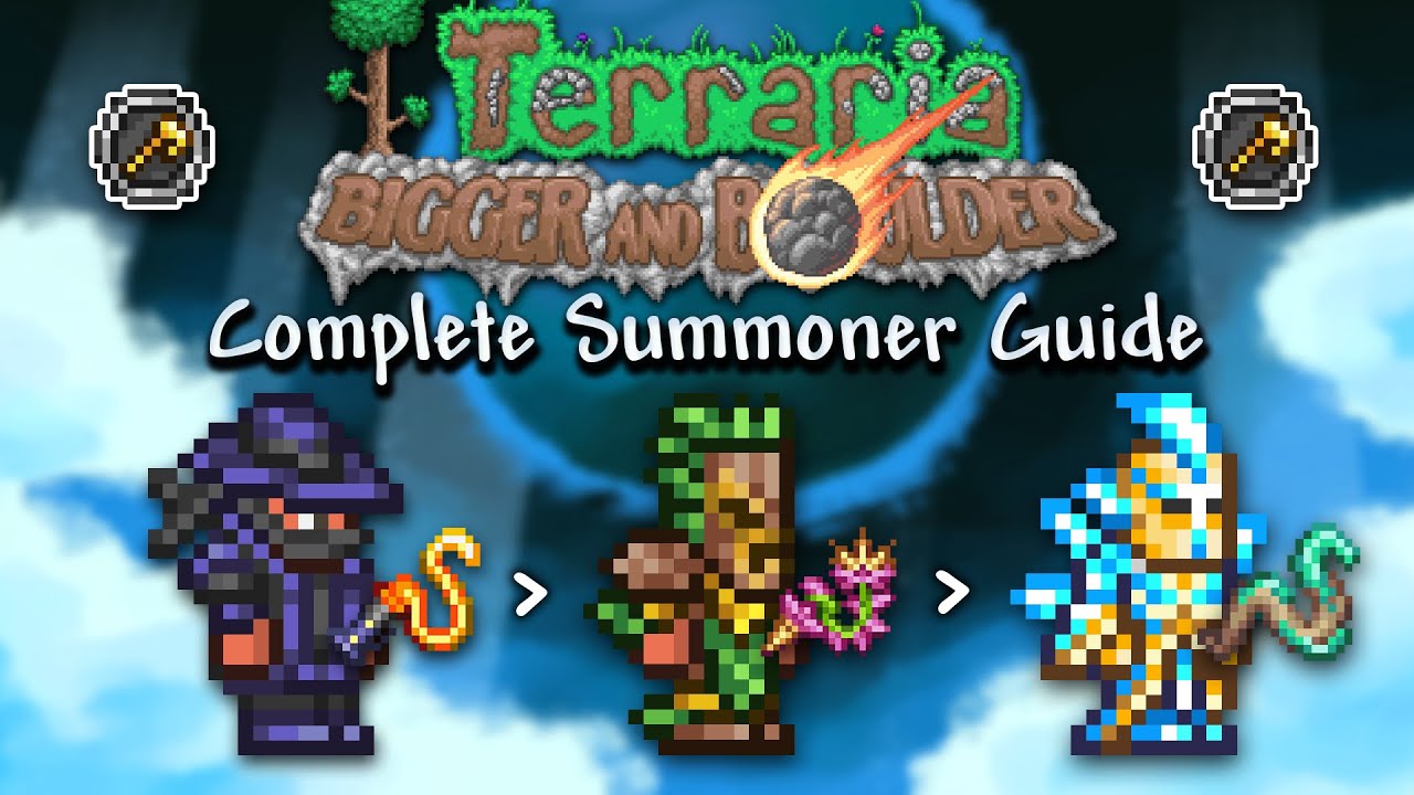 COMPLETE Summoner Class Guide for Terraria 1.4.5 : Bigger and Boulder ...