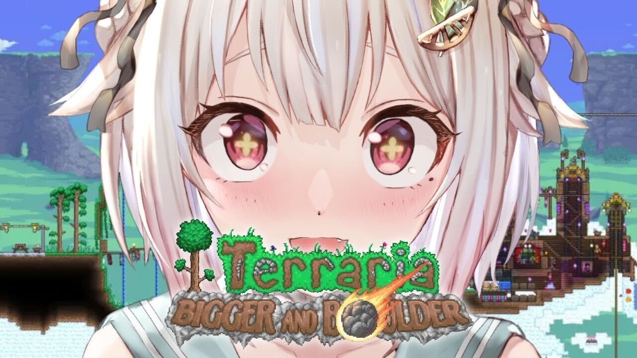 Terraria 】おためしテラリア！王覇山、はじめての大冒険。（ 掘る、作る、戦う。遊びかたは無限大！ ）【 にじさんじ┊︎葉山舞鈴 ...