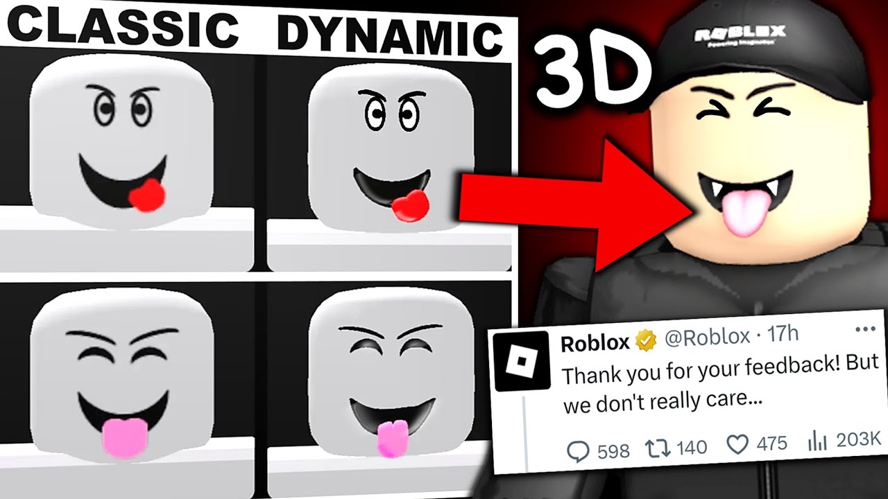 💀 Their response is honestly garbage... (Roblox Dynamic Head/Classic ...
