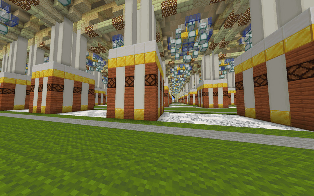 i made masjid al nabwi in minecraft - MineNest, Mine Nest