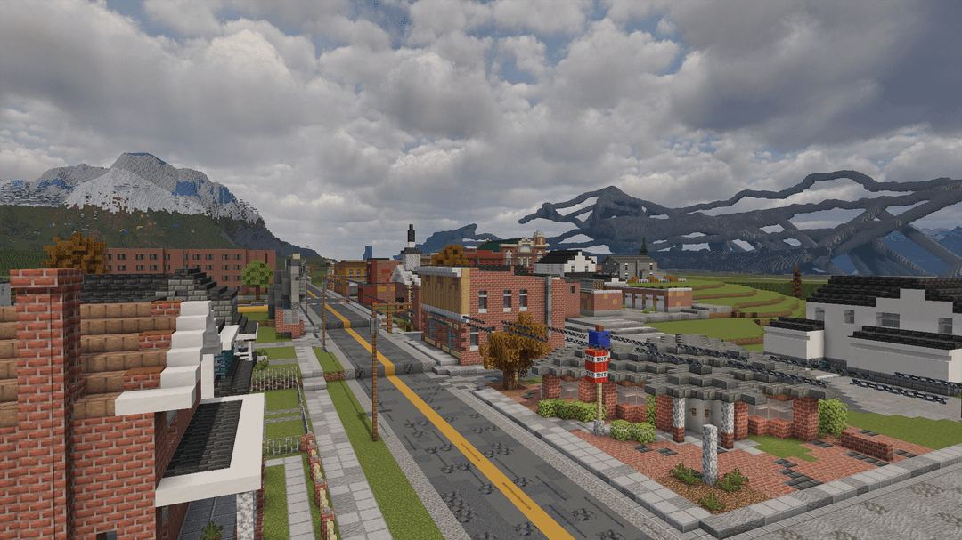 Rural american town inspired in Pocahontas, Virginia - MineNest, Mine Nest