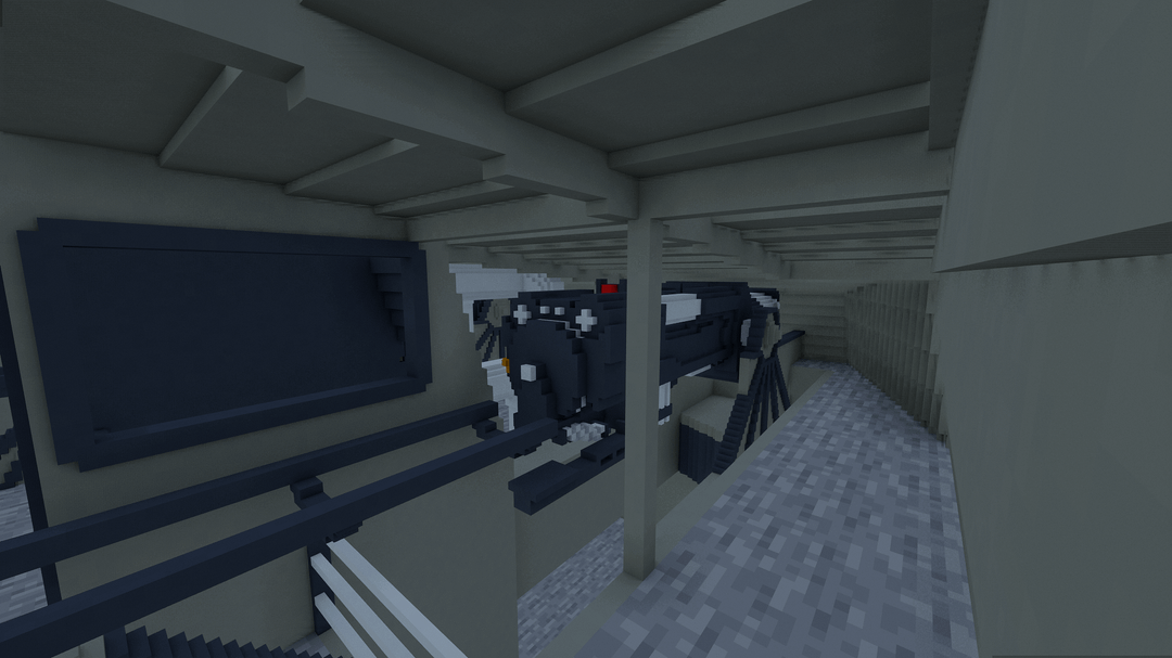 My custom battleship: Emersonsburg, using Chisel and Bits (info in ...