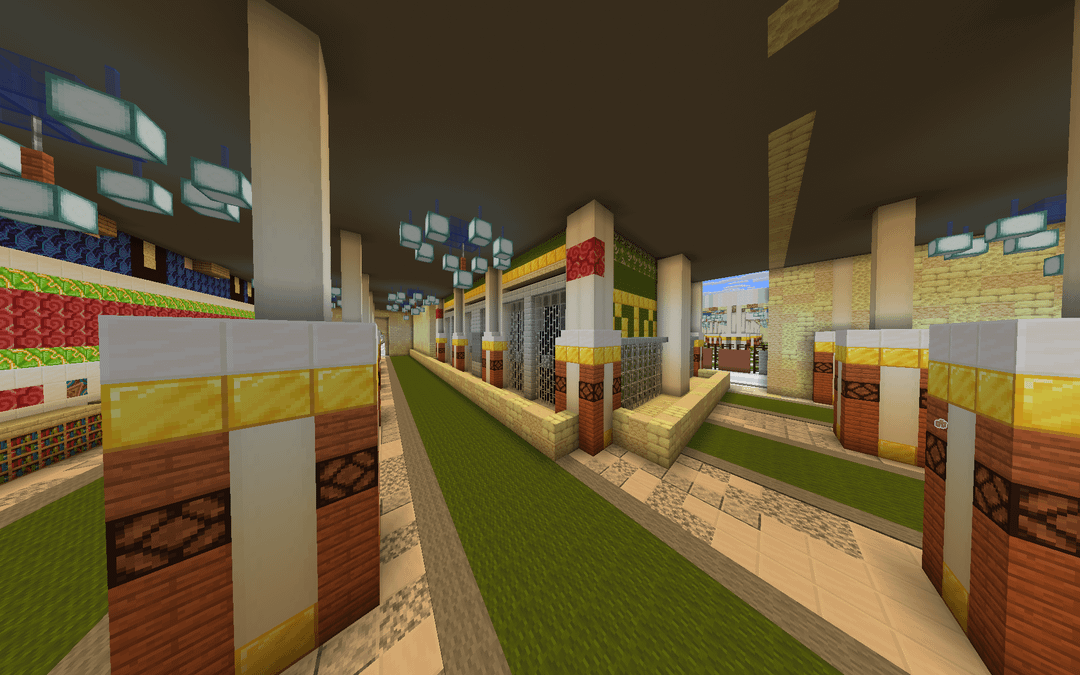 i made masjid al nabwi in minecraft - MineNest, Mine Nest