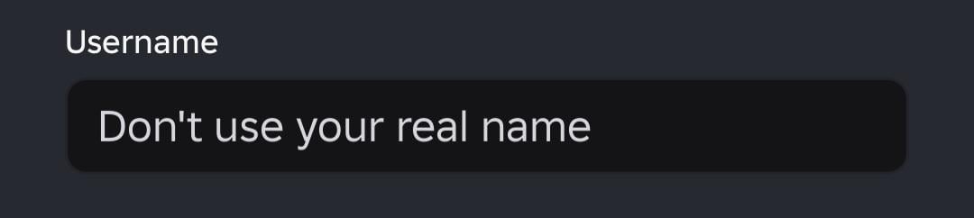 Same company that tells you to use your real name by the way ...