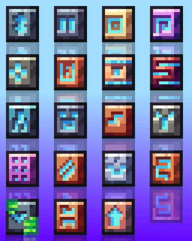 Smithing templates for my resource pack - MineNest, Mine Nest