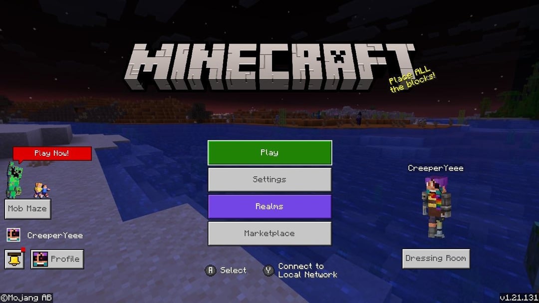 A splash screen said to place all the blocks, so I did it. 2 hours and ...