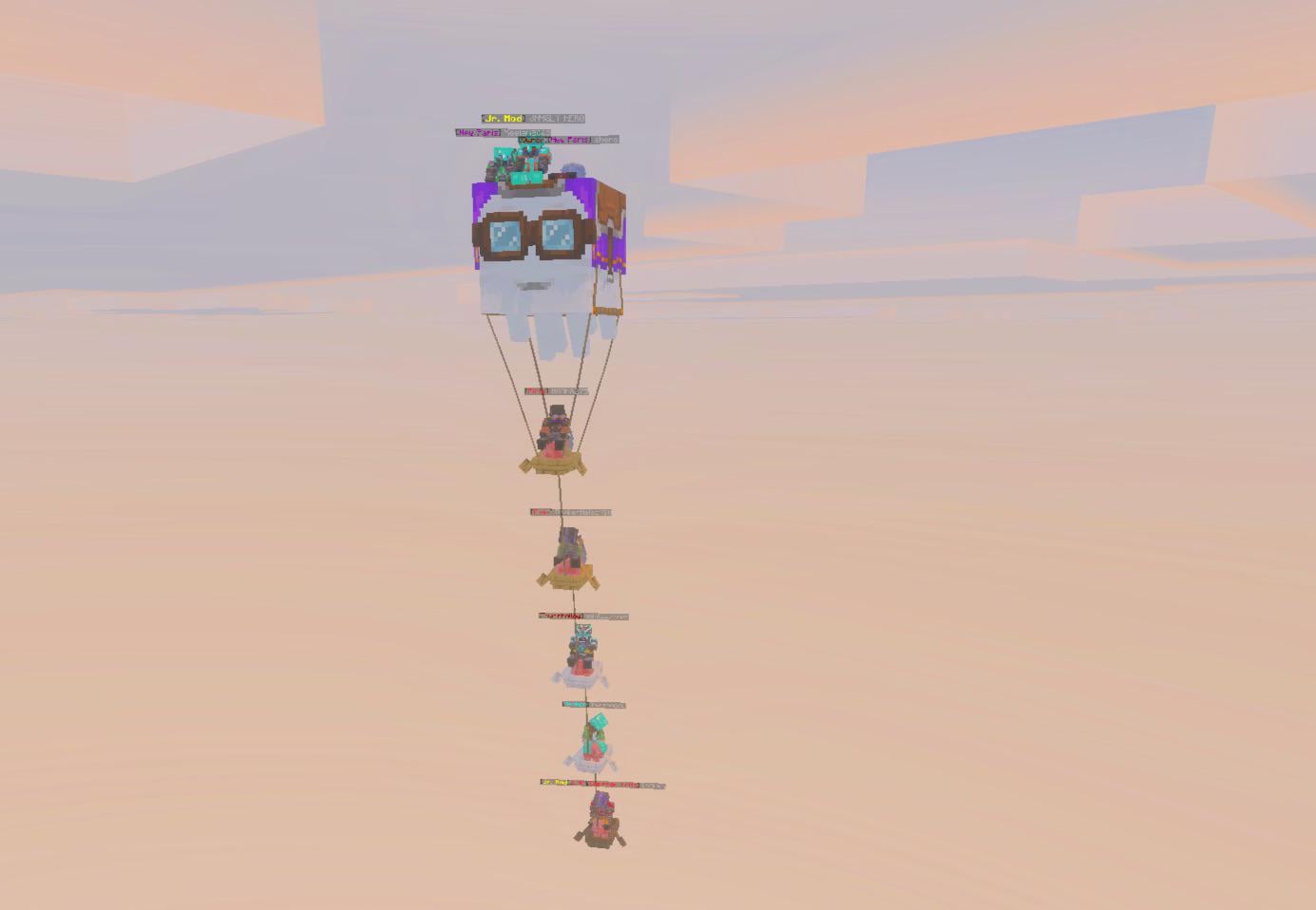 Happy Ghast Express! - MineNest, Mine Nest