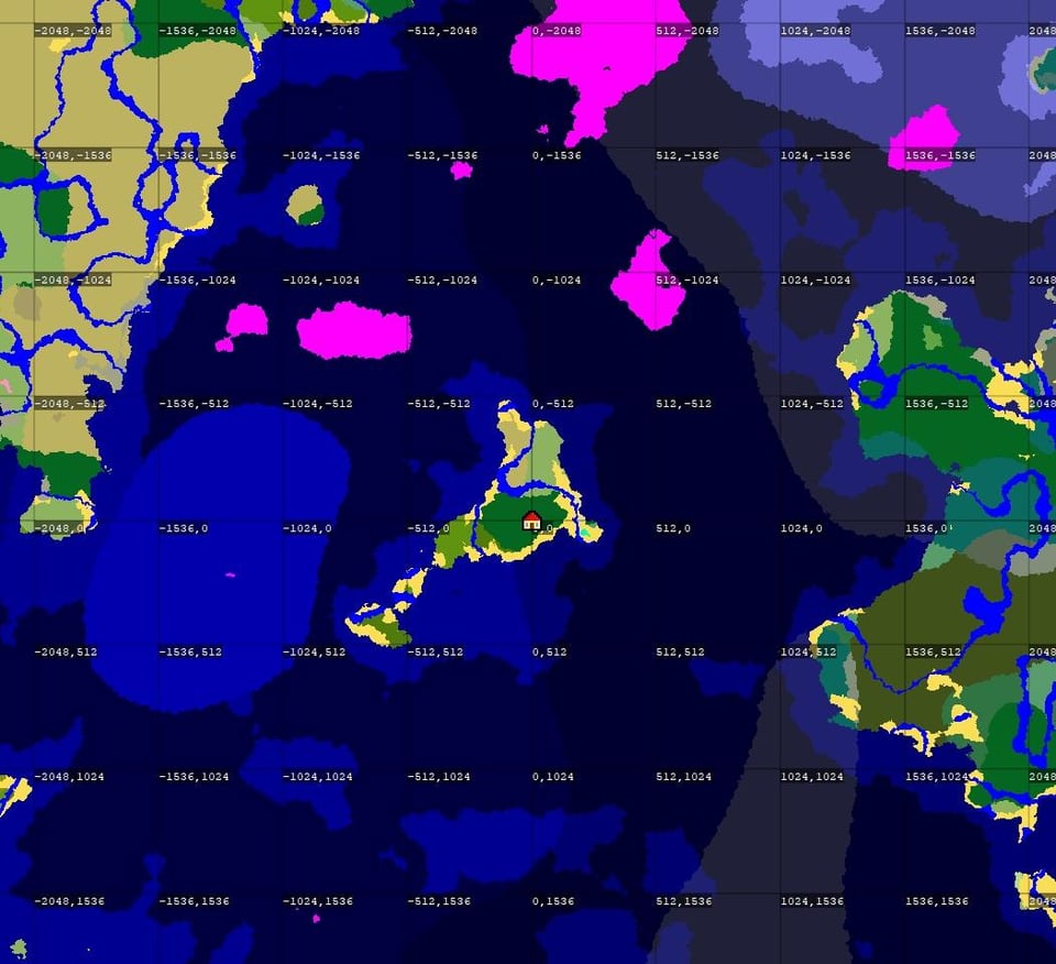 Island Spawn - 1k+ to mainland - MineNest, Mine Nest
