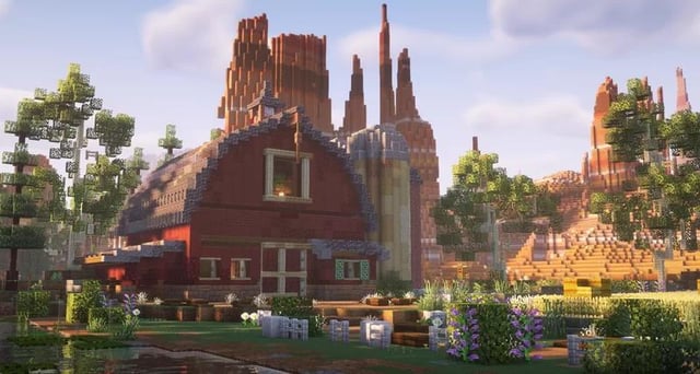 Rustic Farms - MineNest, Mine Nest