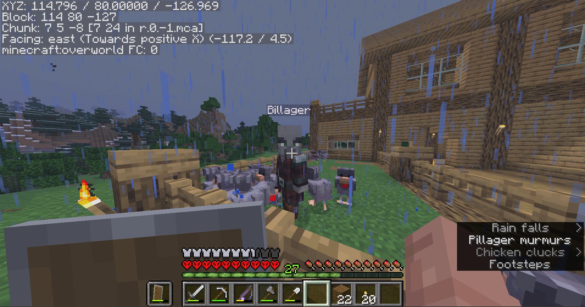 After years of pillaging, Billager has decided to retire and become a ...