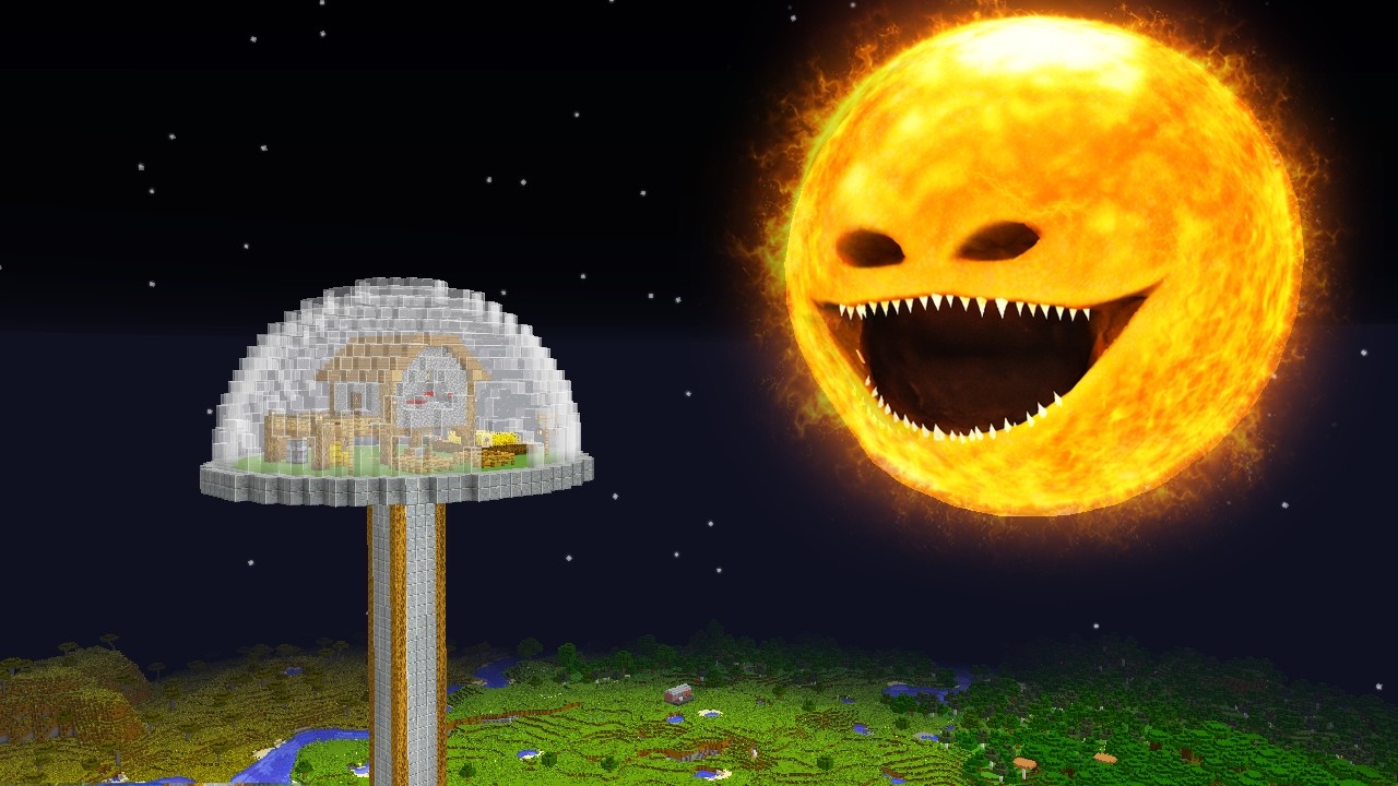SURVIVING FROM THE SUN ARRIVAL in Minecraft - Gameplay - MineNest, Mine ...