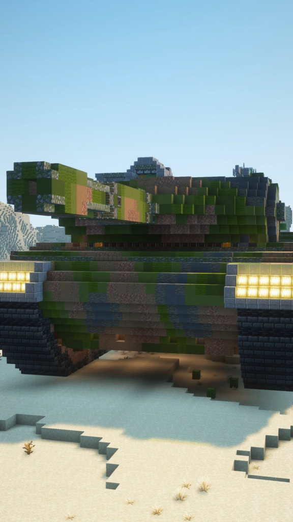 Leopard 2A Flying Machine. With powerful ±33° aiming cannon that bores ...